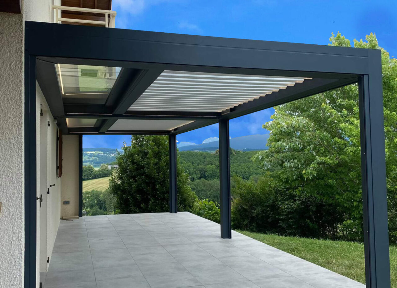 Pergola Bioclimatique Toit Ouvrant